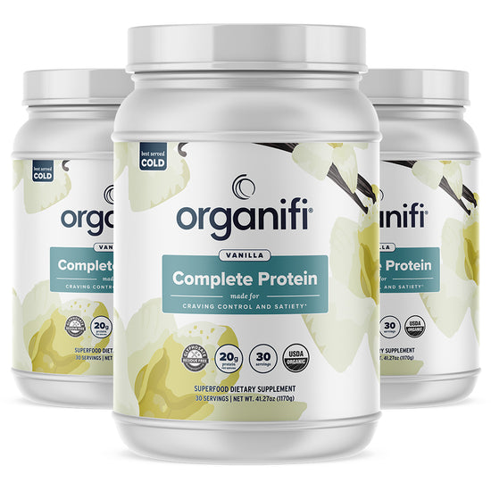 Organifi Complete Protein - Organic, Plant-based with Digestive Enzymes ...