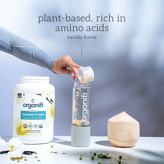 Organifi Complete Protein - Organic, Plant-based with Digestive Enzymes ...